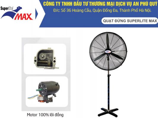 Quạt Đứng Công Nghiệp Superlite Max SLS650