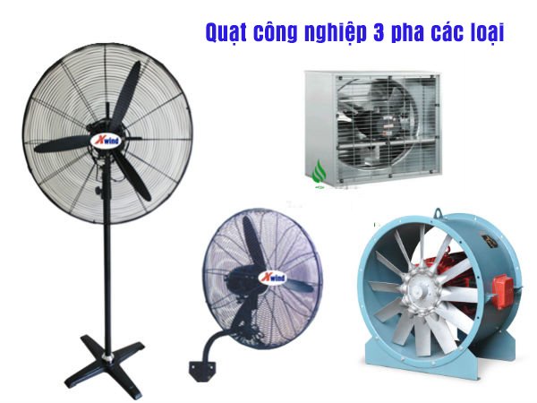 Quạt Công Nghiệp 3 Pha Các Loại Giá Tốt - Quạt Công Nghiệp Việt